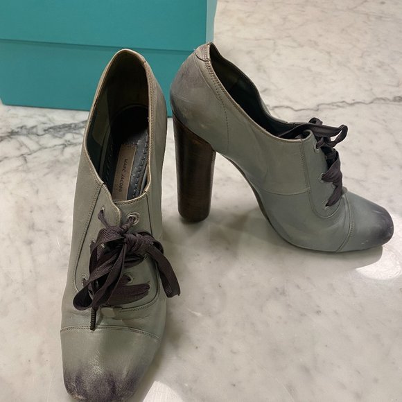 Marc Jacobs | Shoes | Marc Jacobs 200 Lace Up Leather Heels | Poshmark